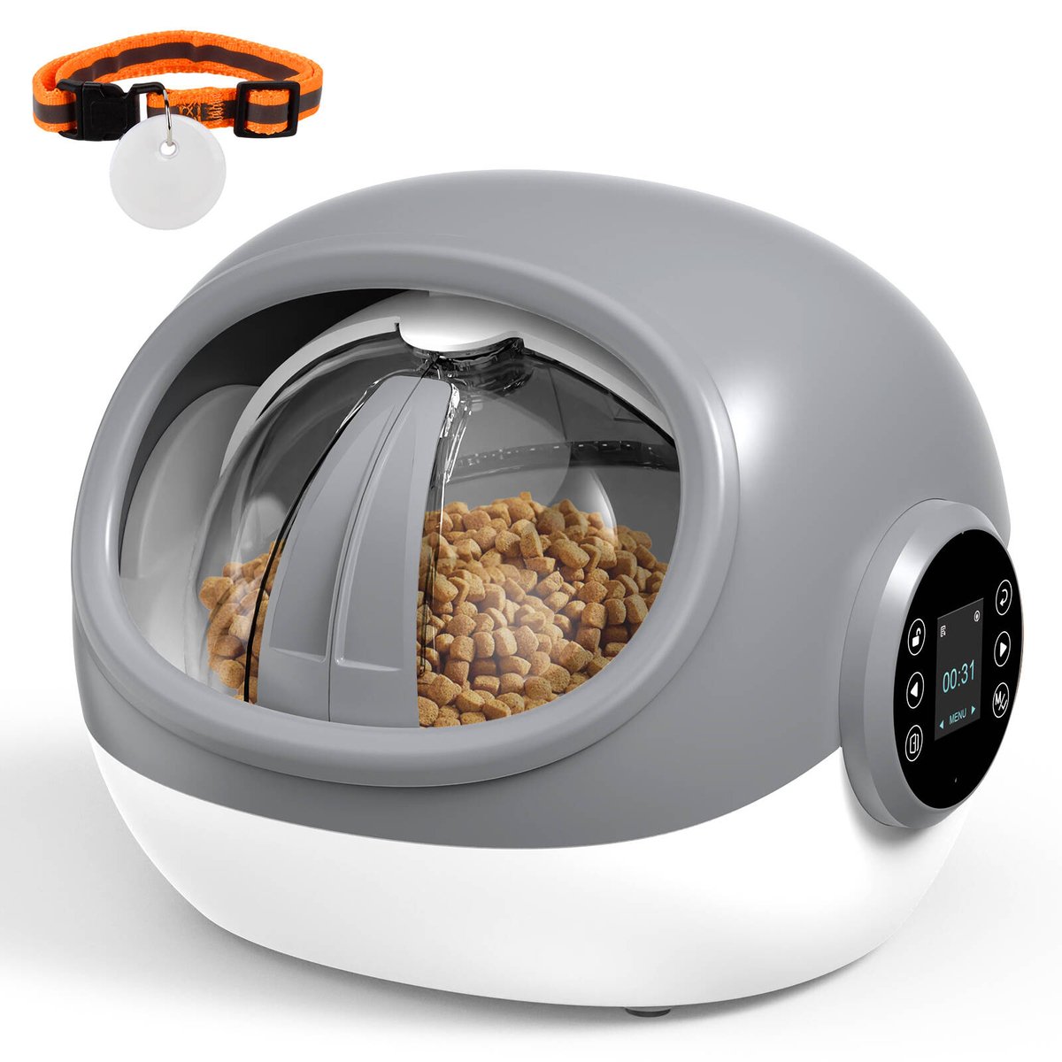 Advwin Smart RFID Pet Feeder Automatic Cat Feeder Microchip - Bunnings ...