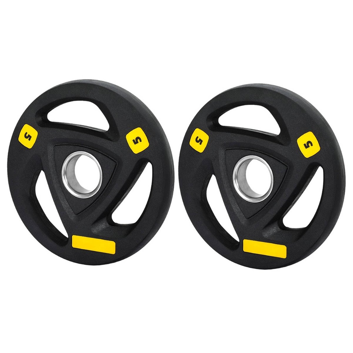 Everfit Weight Plates Standard 5kgx2 Dumbbells Barbells Plate Weight ...