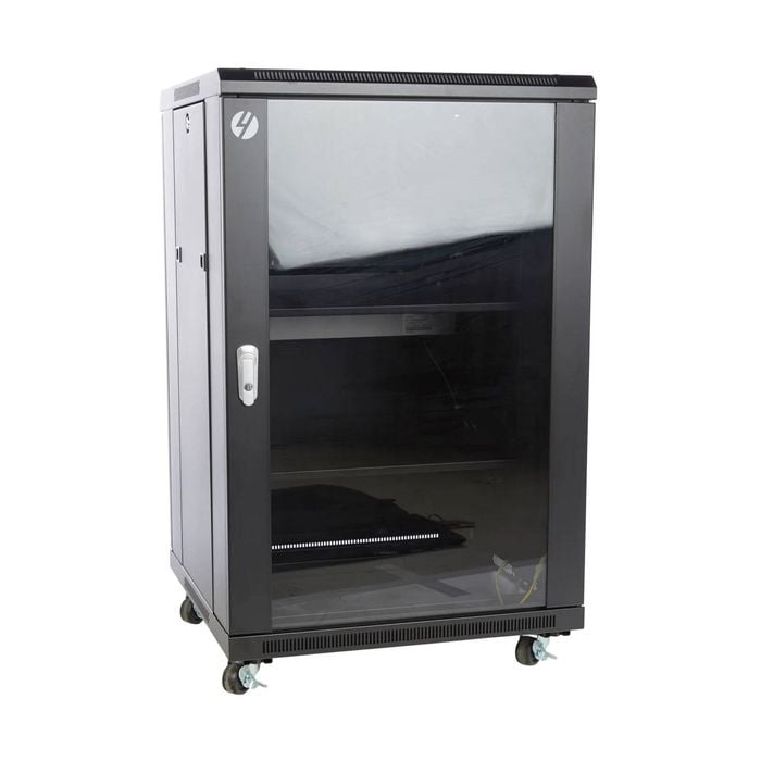 4Cabling 18RU 600mm Wide x 600mm Deep Freestanding Server Rack ...