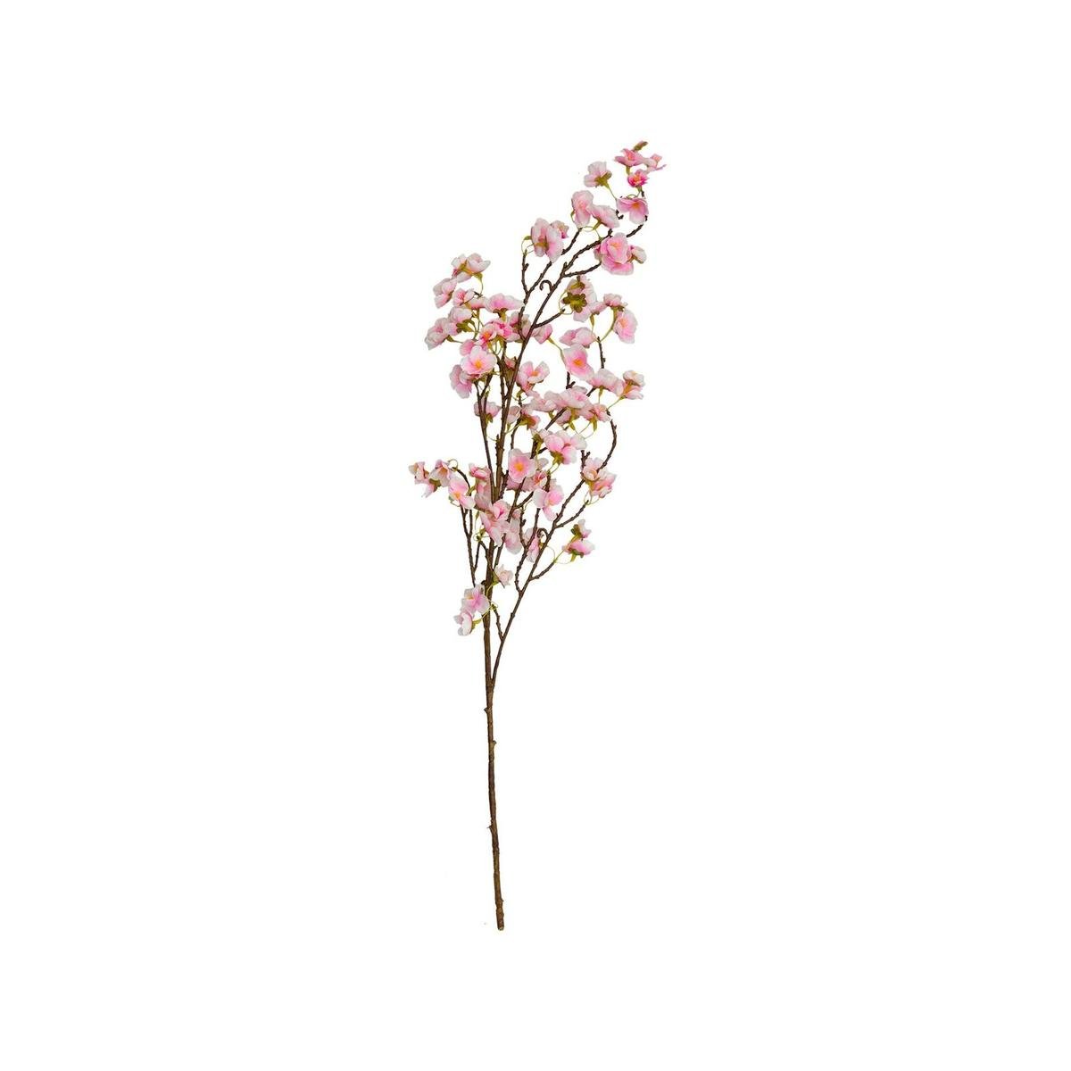 80cm Pink Blossom Artificial Flower - Pink - Bunnings Australia