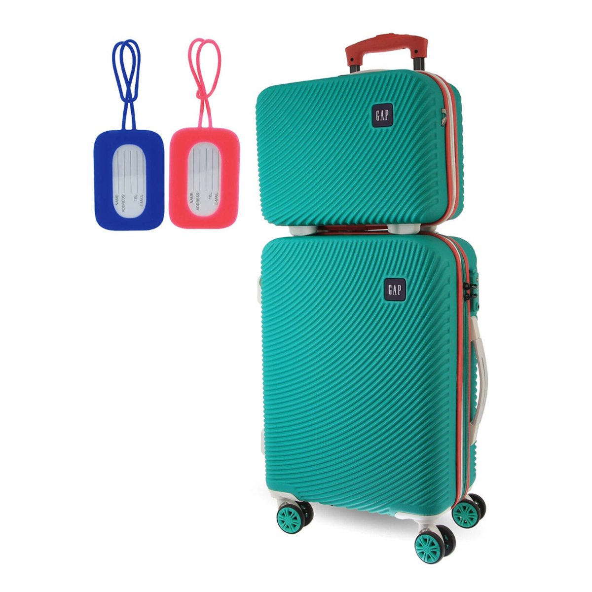 GAP Cabin Hard-Shell Luggage & Mini Beauty Travel Case Set w/ Tag ...