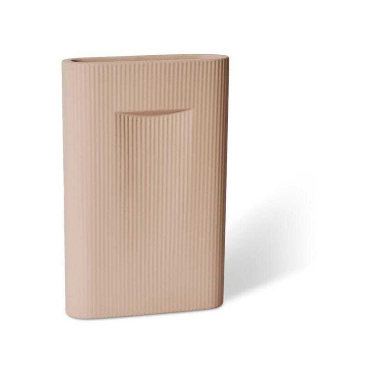 E Style Keziah 36cm Ceramic Flower Vase Decor - Soft Pink - Bunnings ...