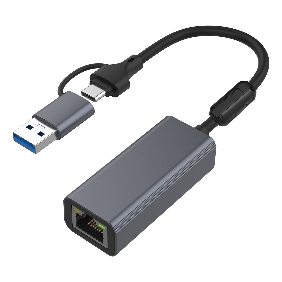 Antsig USB-C / USB-A to Ethernet Adapter - Bunnings New Zealand