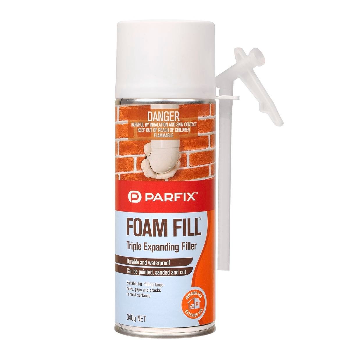 Parfix 340g Expanding Foam Filler - Bunnings Australia