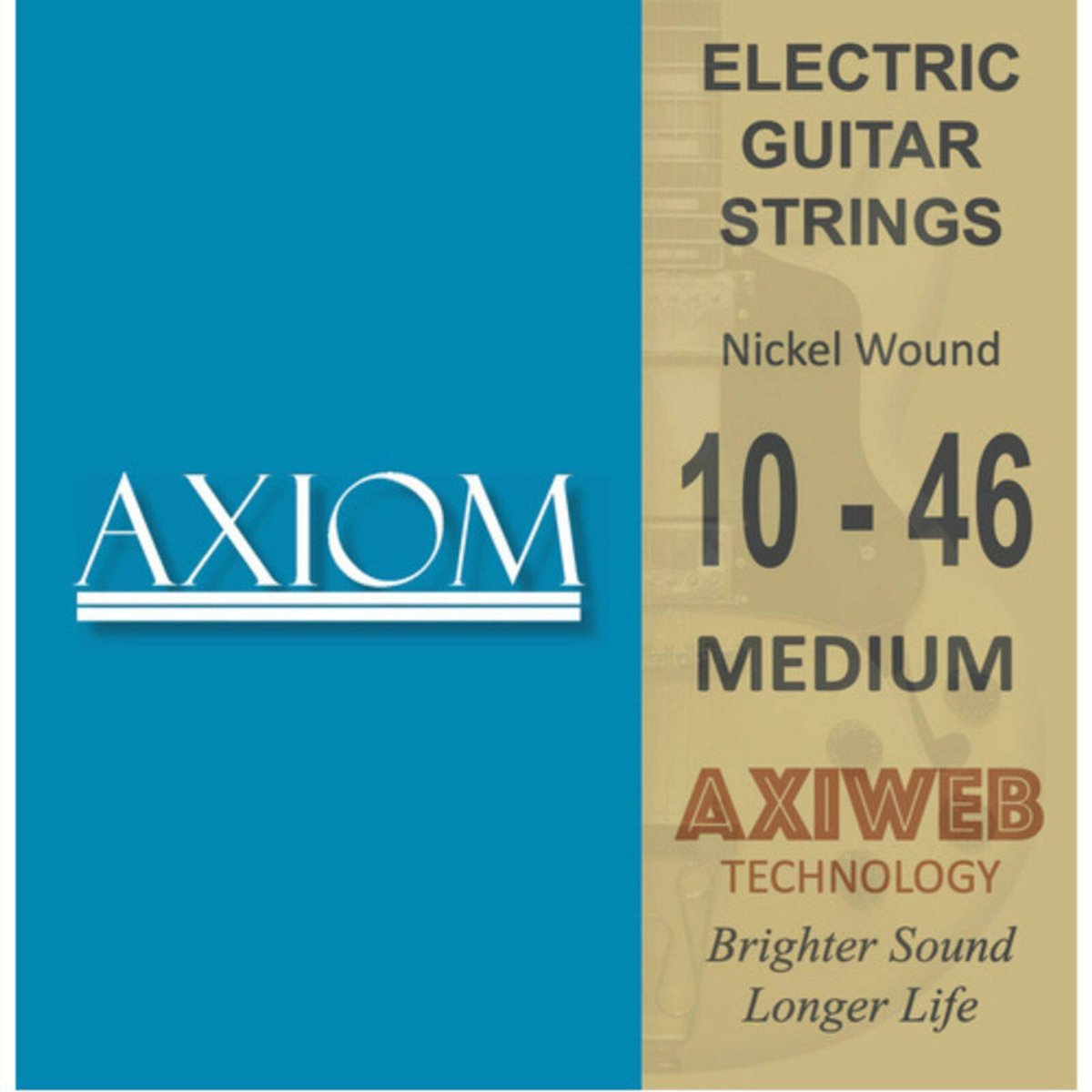 Axiom Coated Electric Guitar Strings - Medium - Bunnings Australia