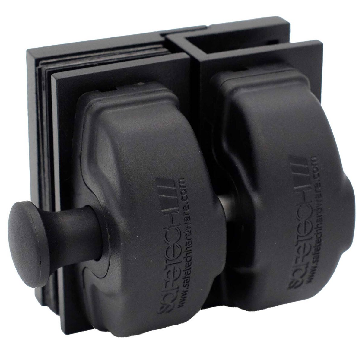 ProtectorAl Black Matt Glass To Glass Latch - Bunnings New Zealand