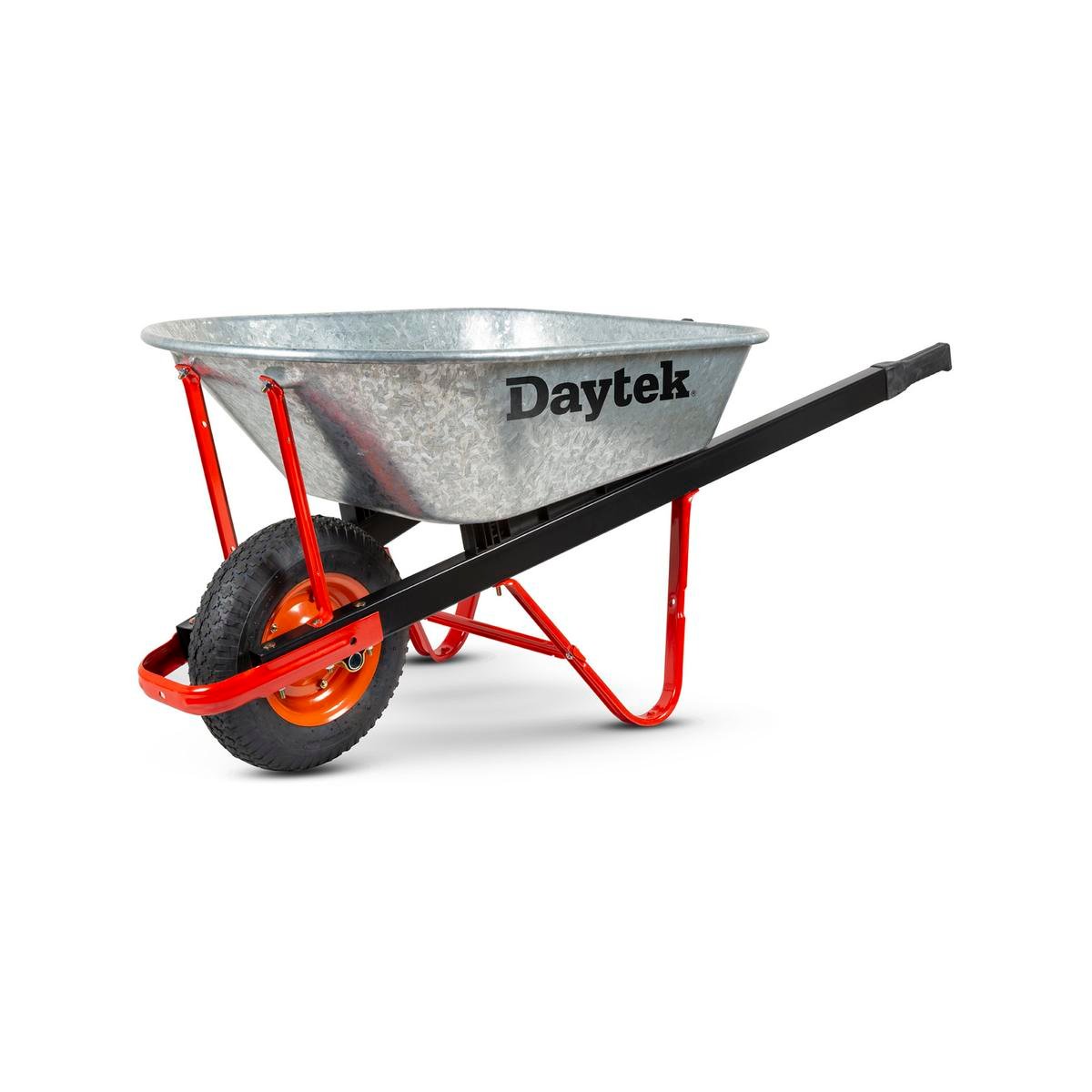Daytek 100L Galvanised Tradesman Wheelbarrow - Bunnings Australia