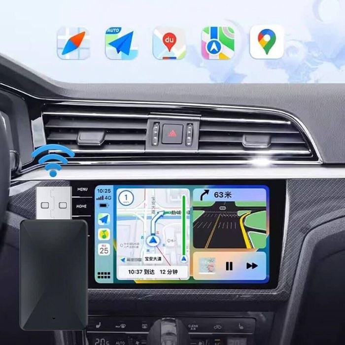 Wireless Apple Carplay Adapter Android Auto Adapter Usb Car Dongle ...
