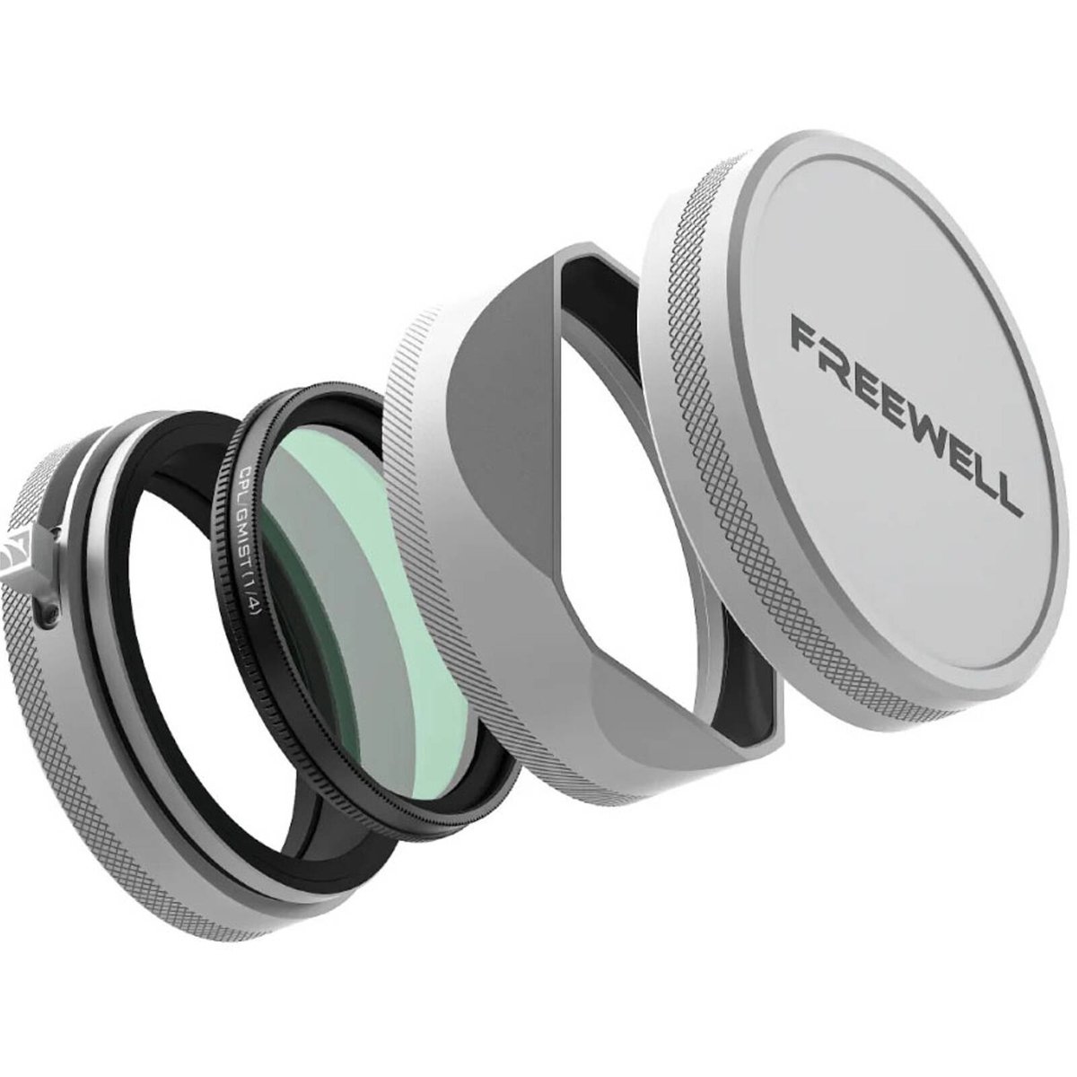 Freewell CPL/GMIST (1/4) Hybrid Filter Kit with Lens Hood for FUJI X100 ...