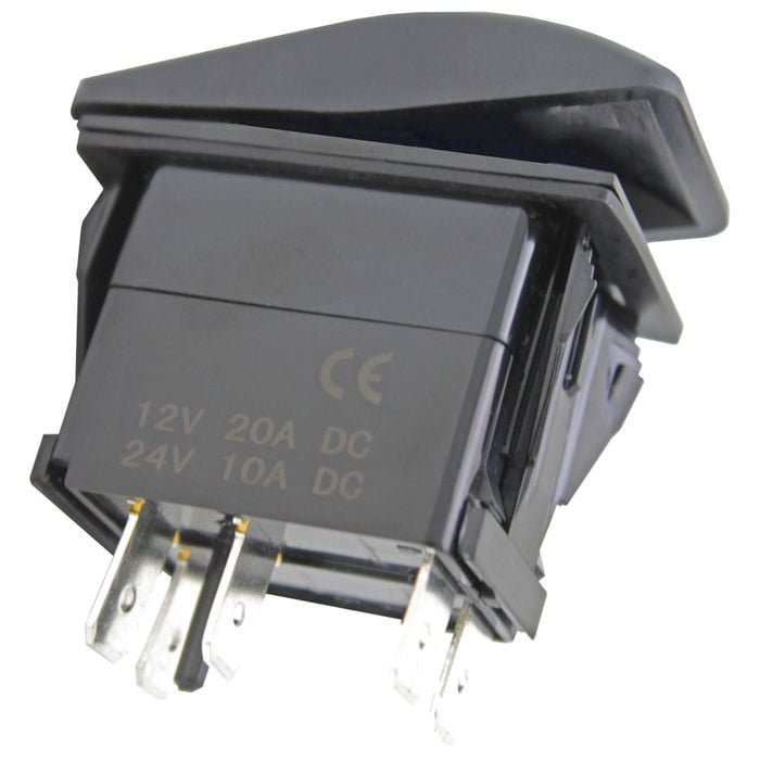 Switch Boss Dual Blue LED Laser Etched Rocker Switch - Interior Light ...