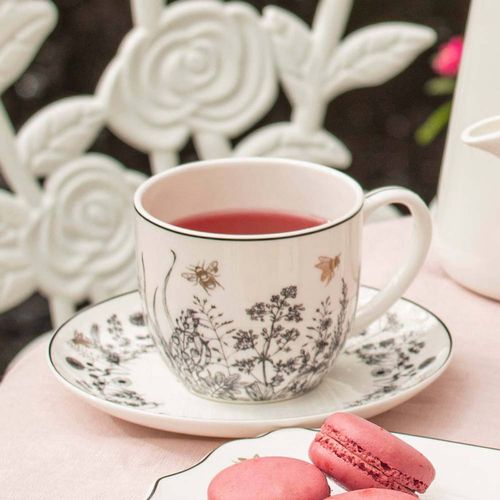 Ashdene Queen Bee Tea/Coffee Latte Drink Mug Cup & Saucer - Bunnings ...