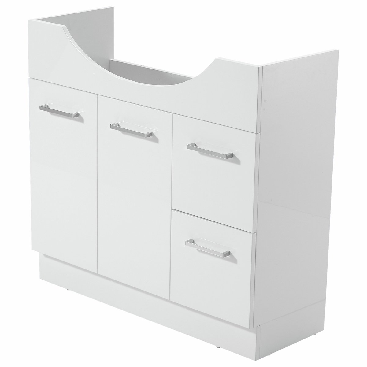 Estilo 900mm Semi Recessed Vanity - Cabinet Only - 900mm - Bunnings ...
