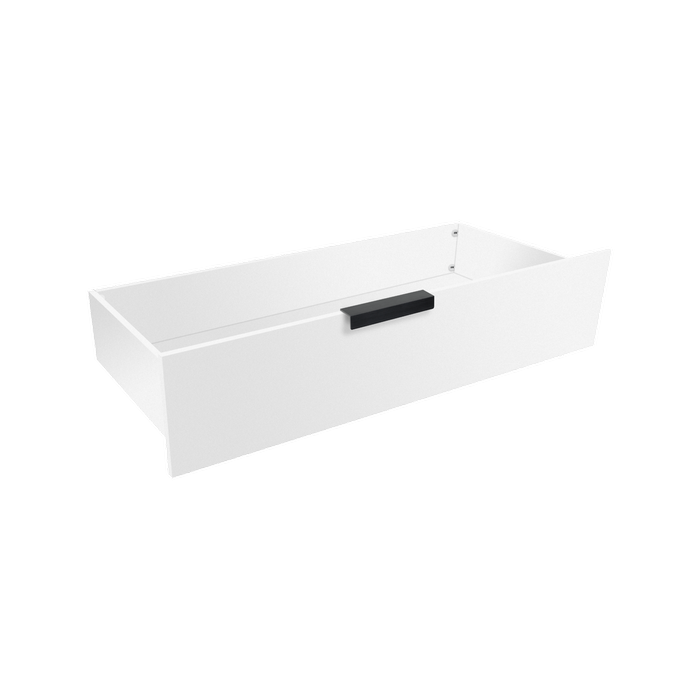 Lugna White External Drawer - To Suit 900 x 580mm Cabinet Shell ...