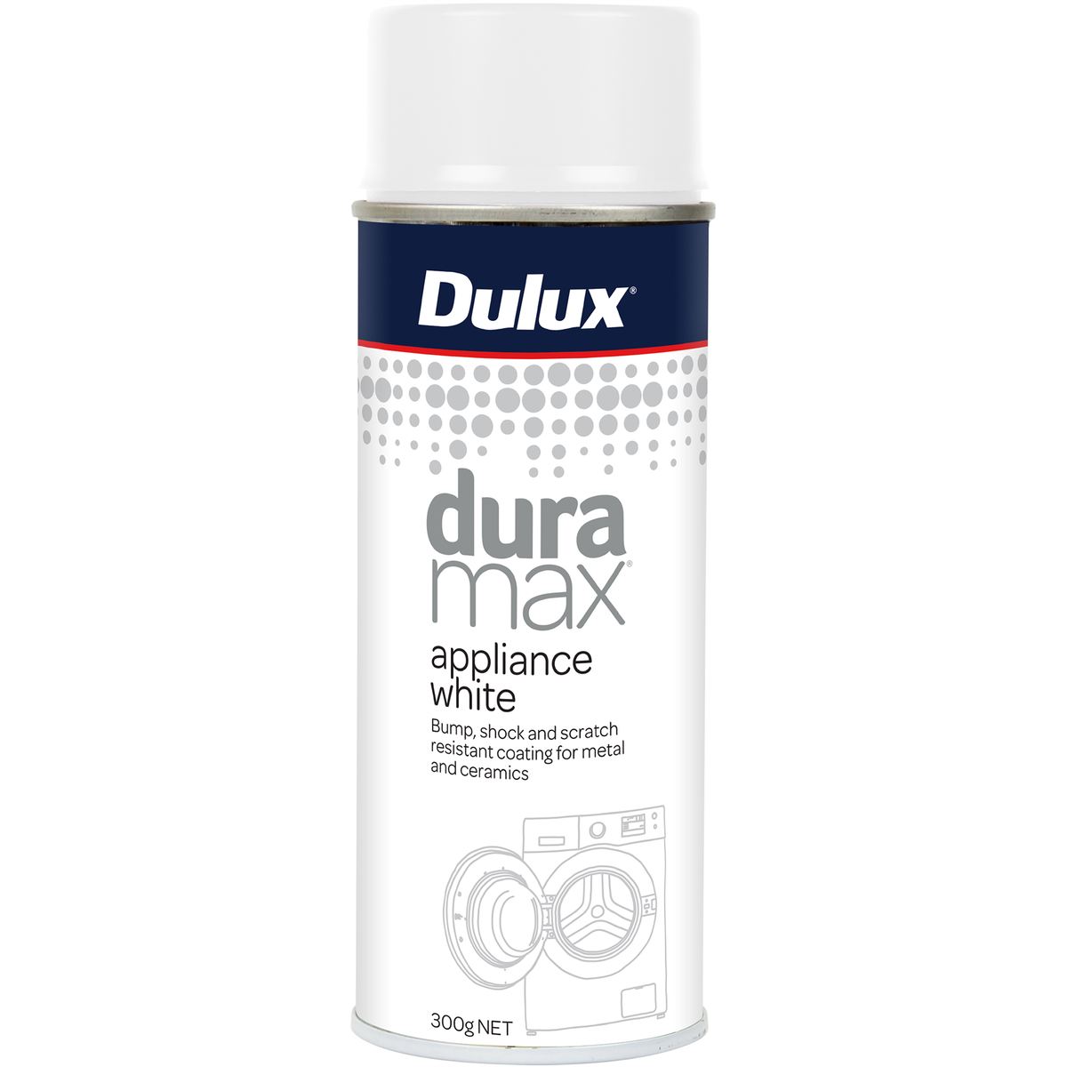 Dulux 300g White Duramax Appliance Spray Paint - Bunnings Australia