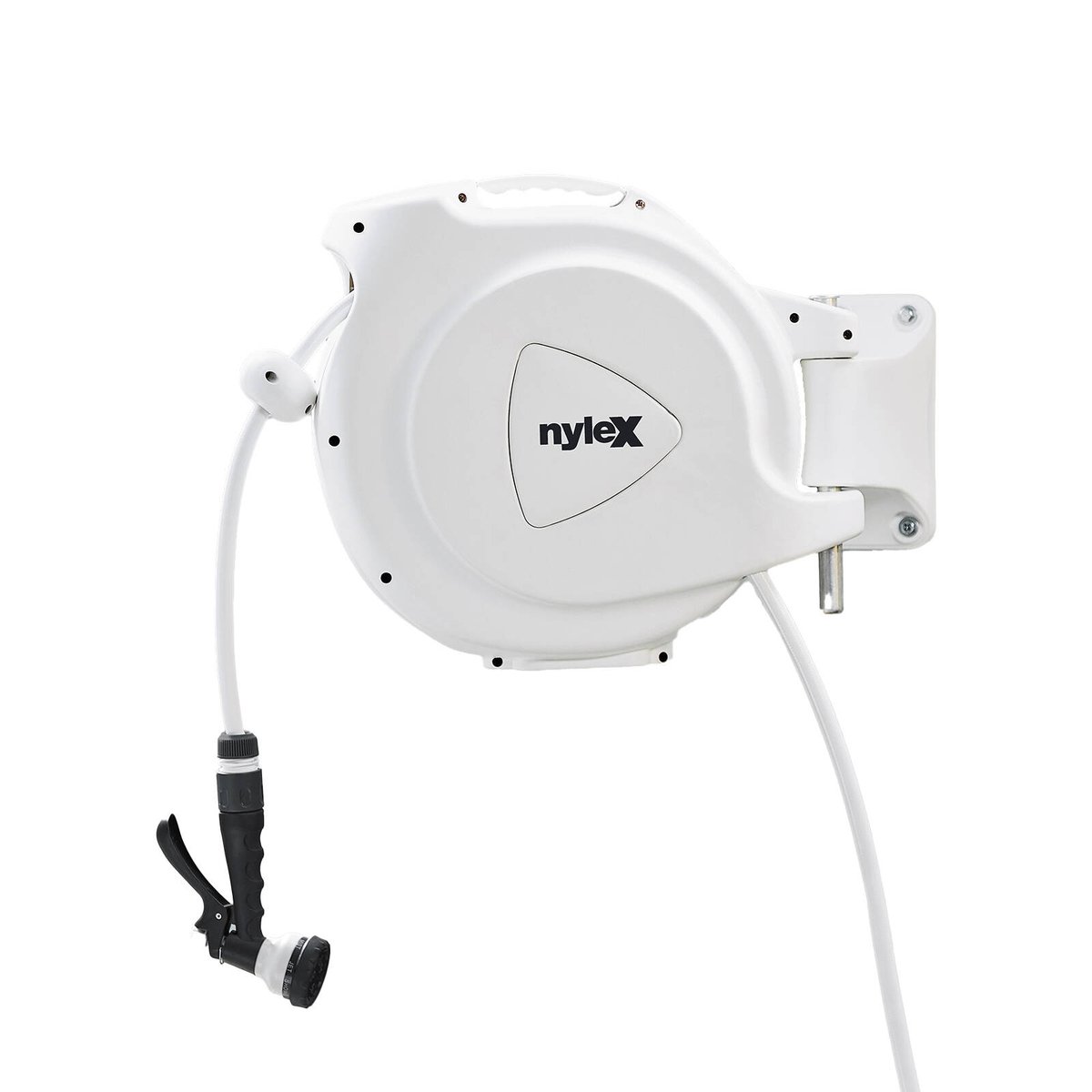 Nylex 12mm x 25m White Auto Reel - Bunnings Australia