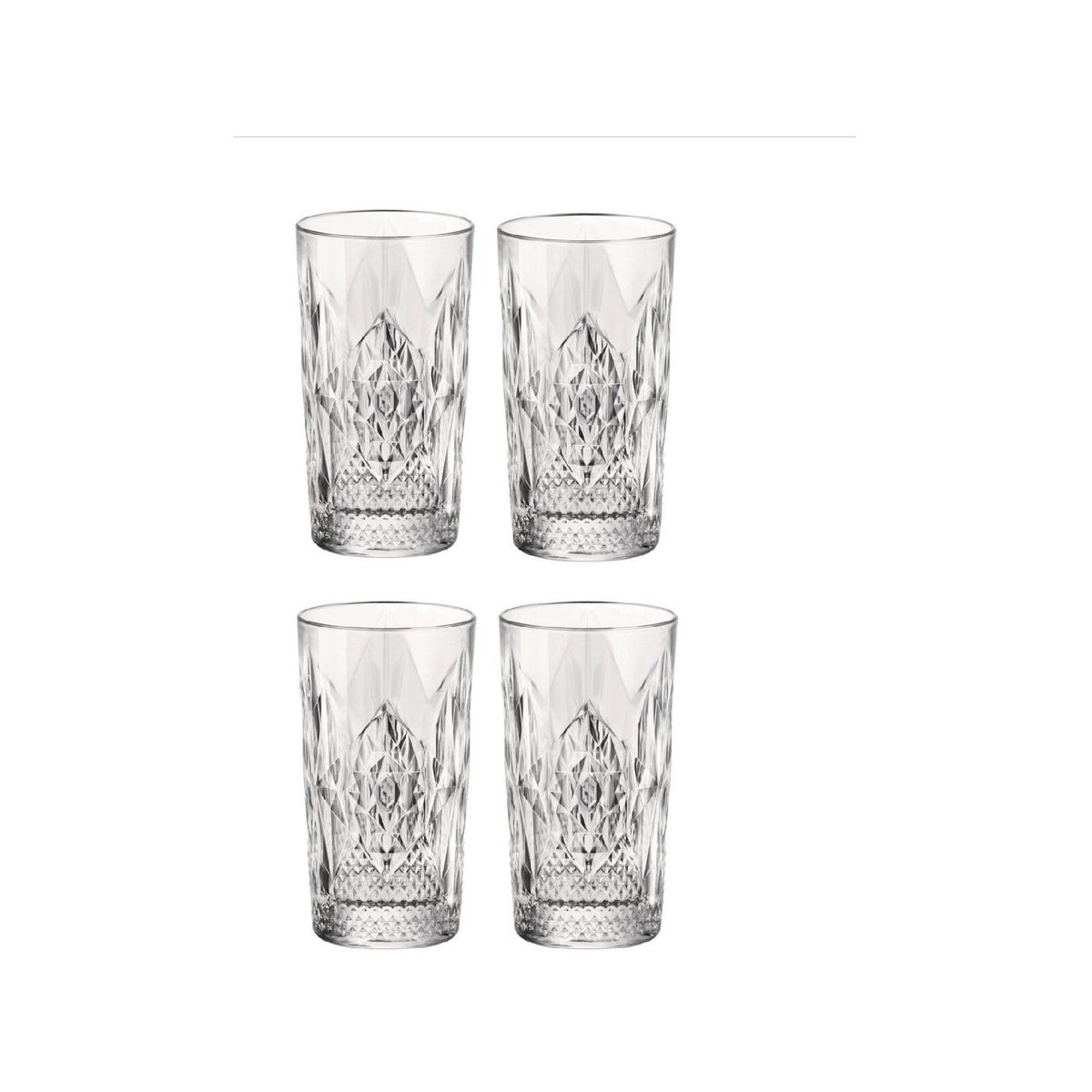 Bormioli Rocco Stone Highball Tumblers Set 4 490ml - Bunnings Australia