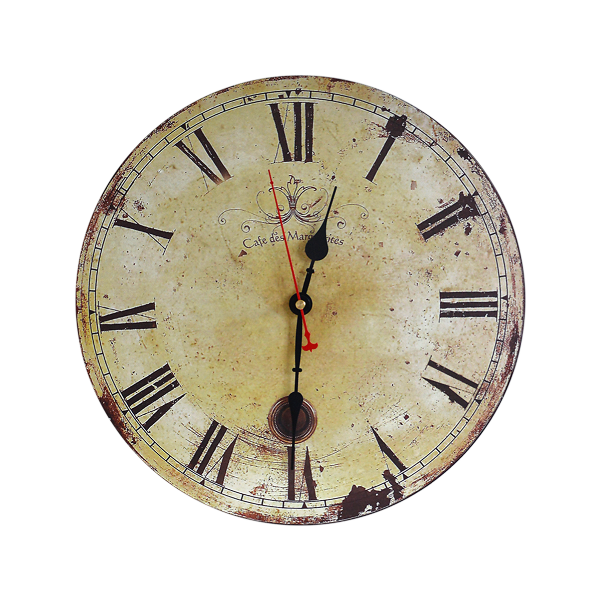 Large Vintage Wall Clock Retro Timepiece - Bunnings Australia