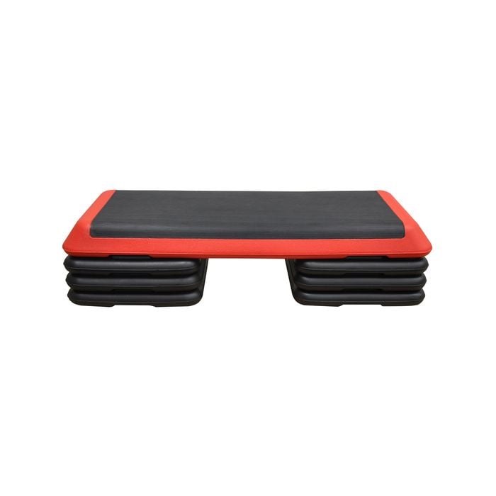 XL - Aerobic Step - 110cm*40cm Cardio Exercise Stepper - Red Stepper 6 ...