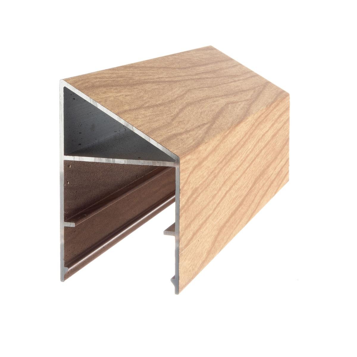 DECO 80 x 50mm 6.5m Smoked Ash DecoBatten QuickClick Angle Cover ...