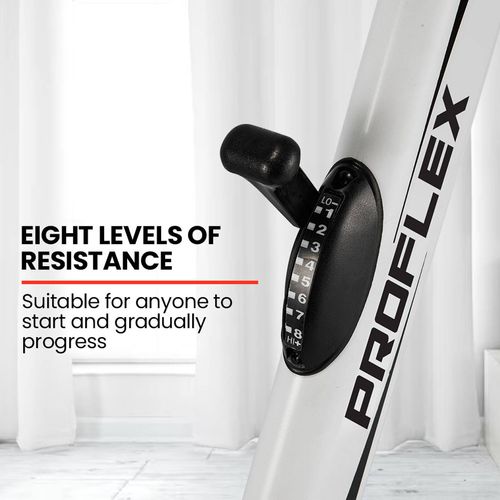 PROFLEX Heavy Duty Stationary Exercise Spin Bike, 13kg Flywheel, Pulse ...