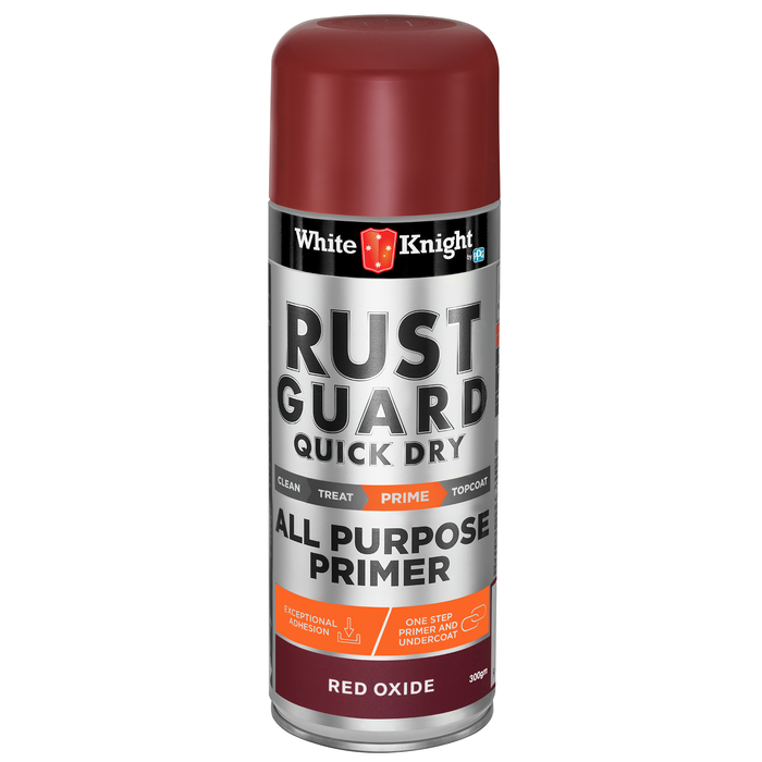 White Knight 300g Rust Guard Quick Dry All Purpose Primer Spray Paint ...