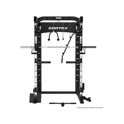 CORTEX SM26 Multi Gym (Dual Stack Functional Trainer, Smith Machine ...