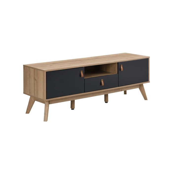 Design Square Eliana Modern Scandinavian Entertainment Unit TV Stand ...