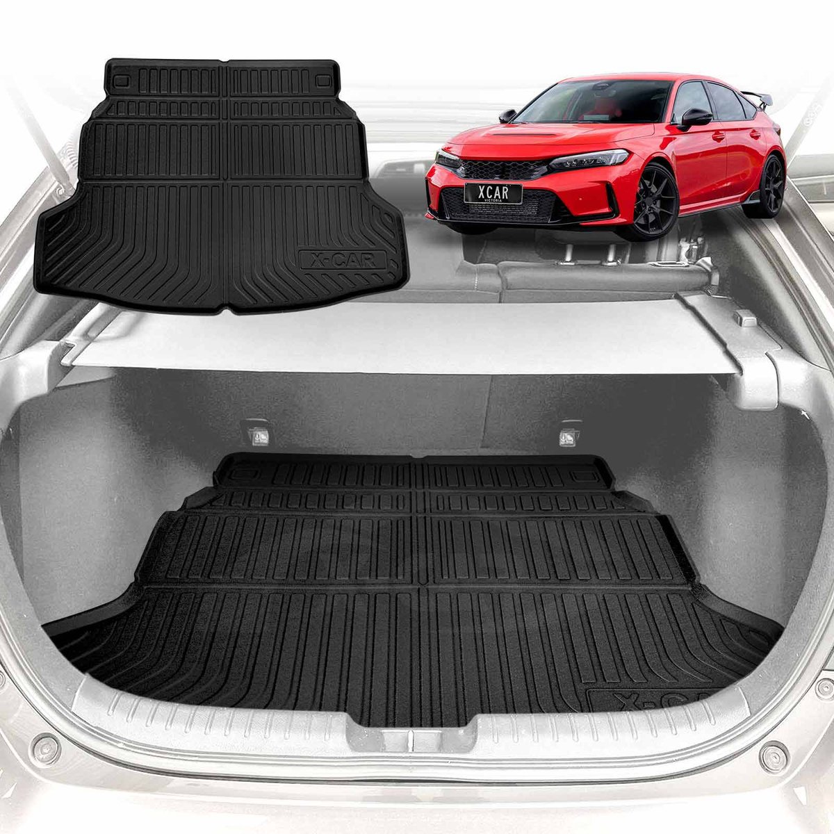 Boot Liner for Honda Civic Hatch 11th 2021-2024 Heavy Duty Cargo Trunk ...