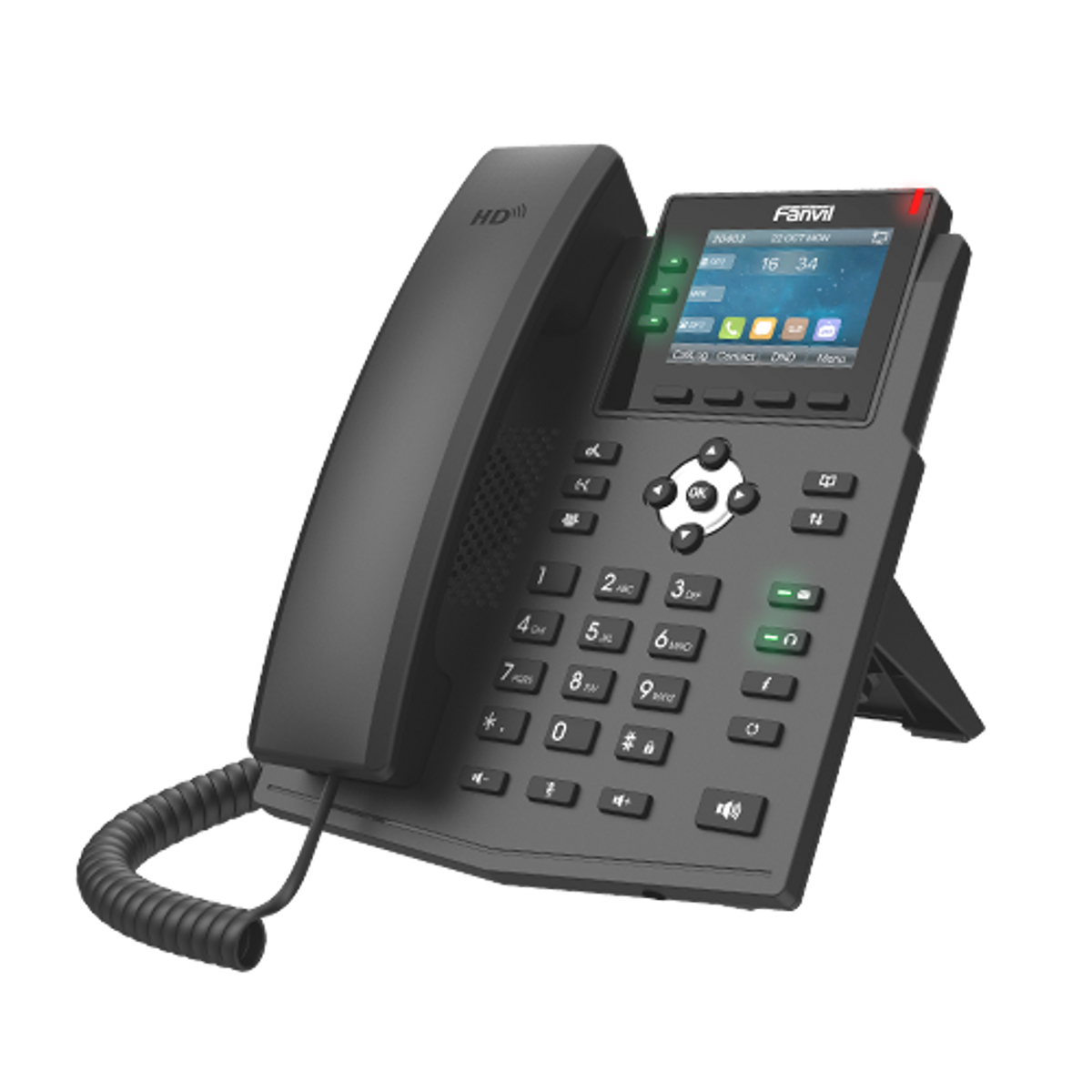Fanvil X3U Pro Enterprise IP Phone - 2.8' Colour Screen, 3 Lines, No ...