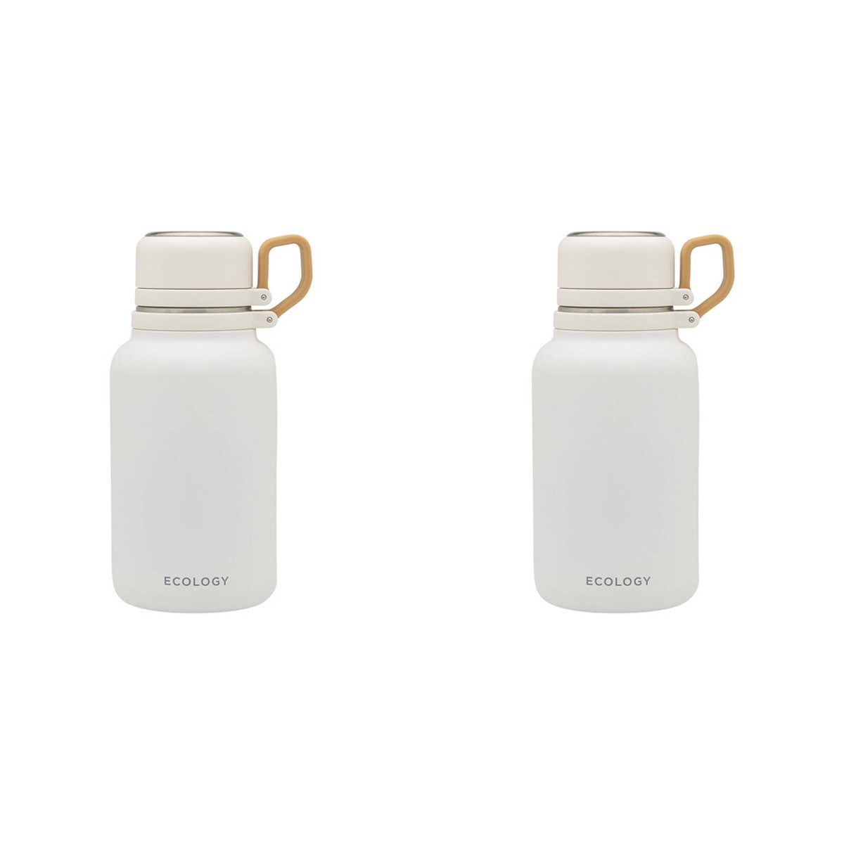 2PK Ecology Stainless Steel Esse Water Drinking Bottle 1L/22.5cm Stone ...