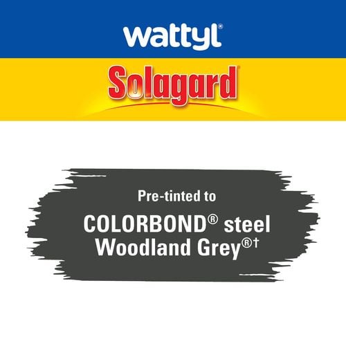 Wattyl Solagard 4L Pre-tinted Woodland Grey Semi-Gloss Exterior Paint ...