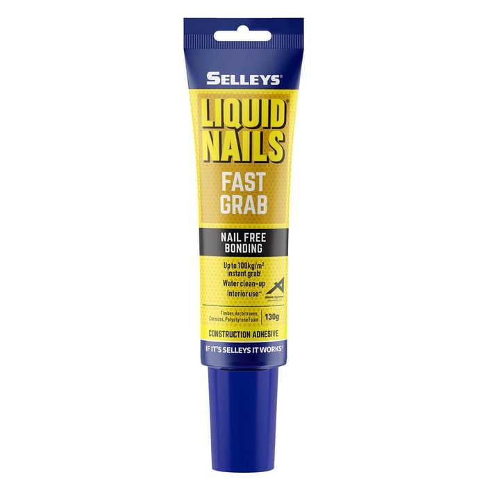 Selleys 130g Liquid Nails Fast Grab Strong Adhesive - Bunnings New Zealand