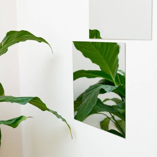 Edge 200 x 200mm Square Acrylic Mirror - Bunnings New Zealand