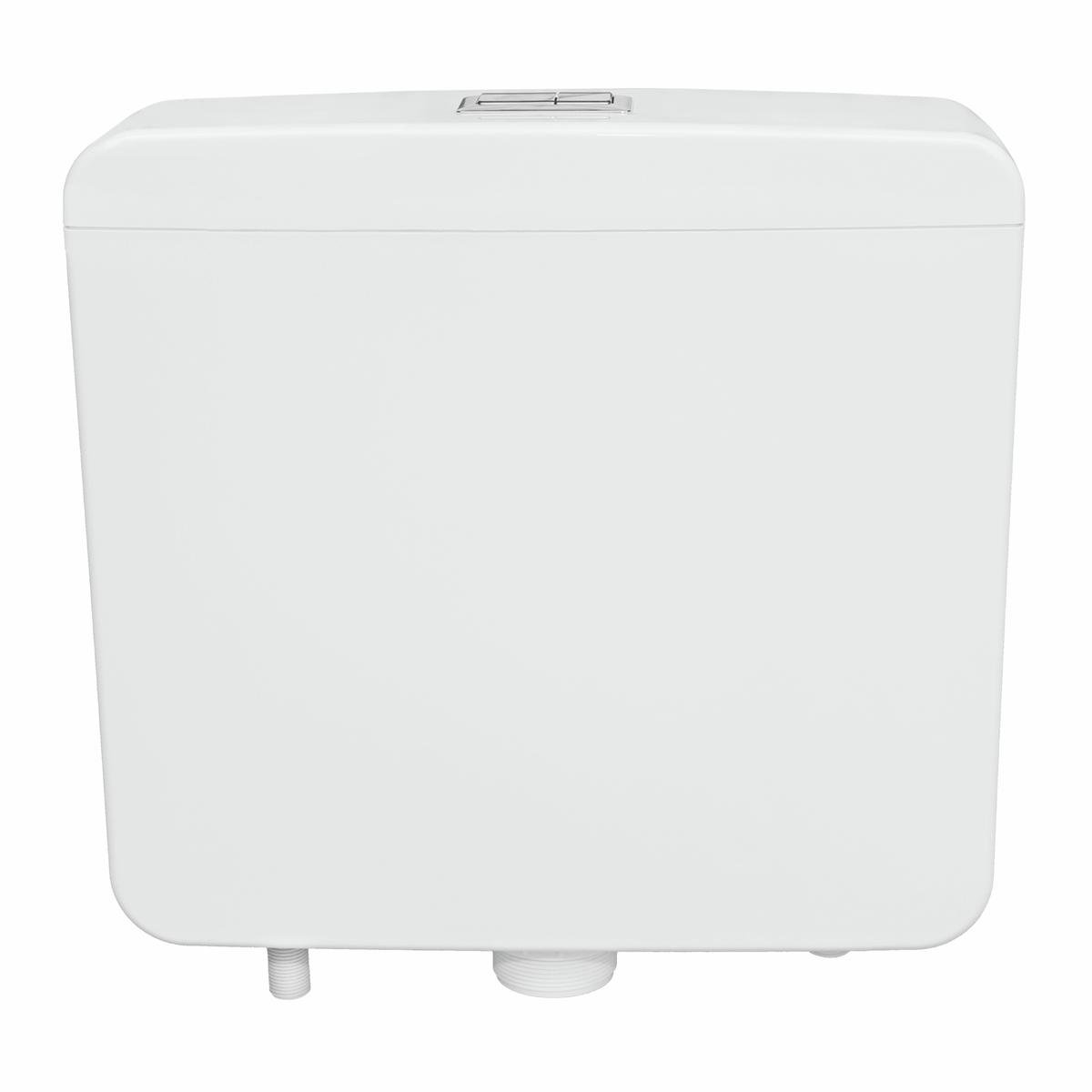 Estilo White Wide Body Link Suite Cistern - Bunnings Australia