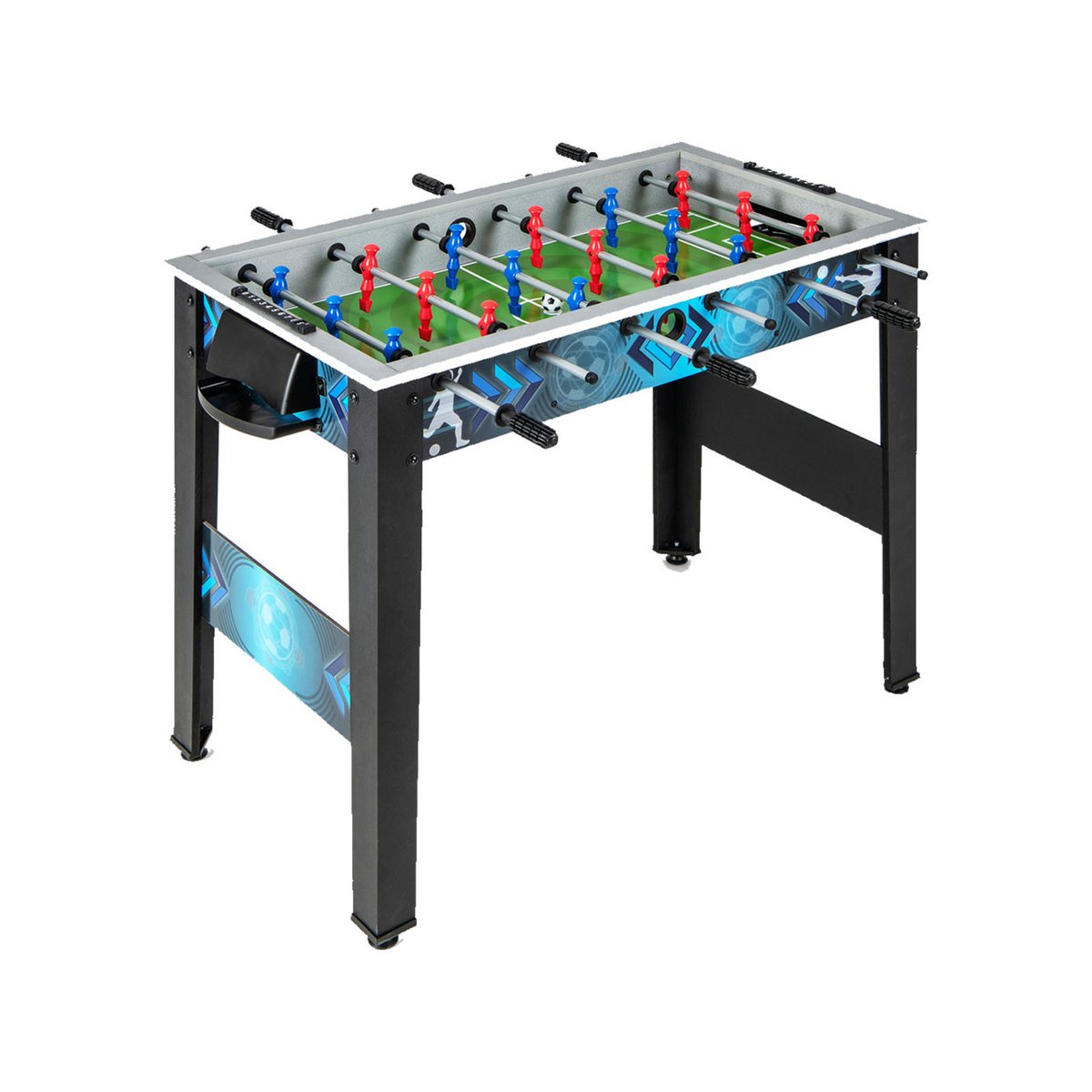 Costway Foosball Soccer Table Game Set w/ 2 Footballs Family Activities ...