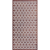 Tuscan Path 1800 x 900mm Rust Geometric Screen Panel - Bunnings Australia