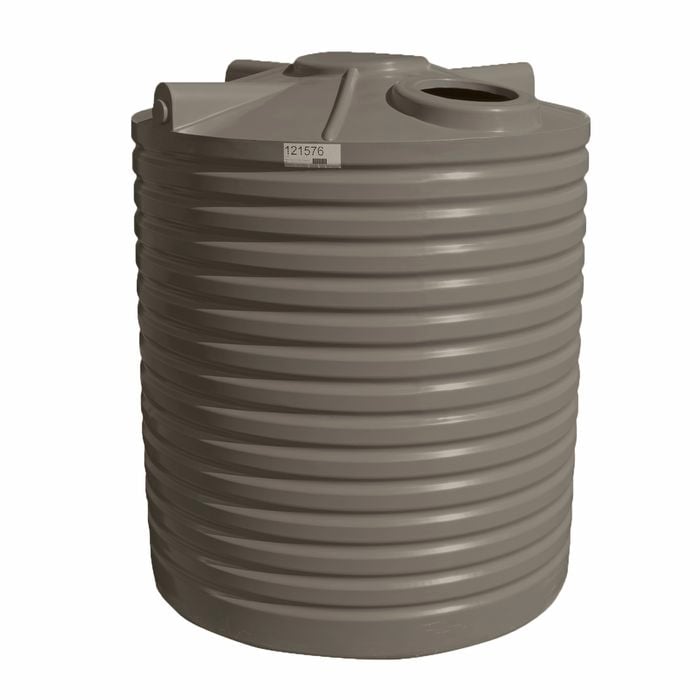Clark Tanks 5000L Tall Round Poly Water Tank - Birch Grey - Bunnings ...