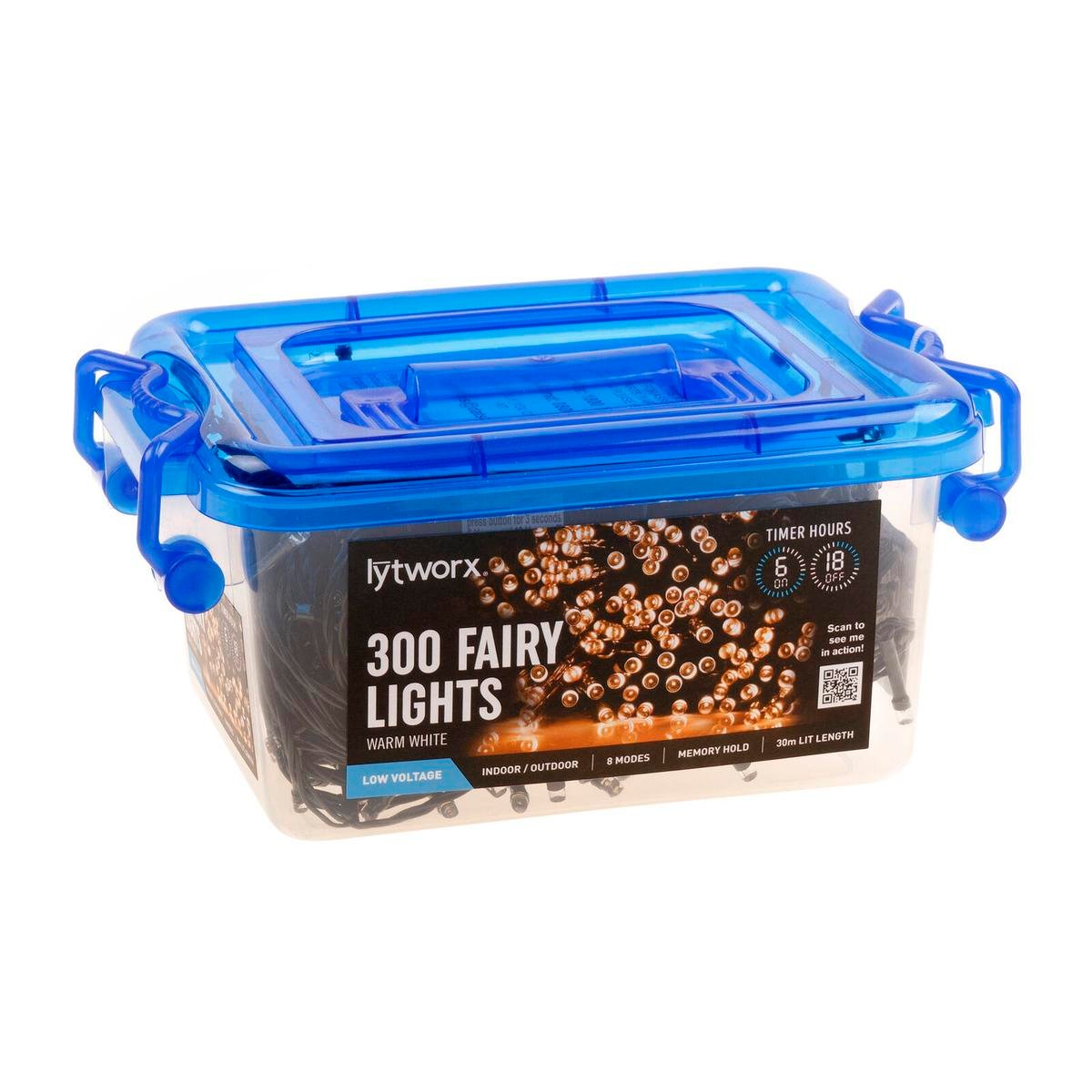 Lytworx 300 Warm White LED Fairy Lights - Bunnings New Zealand