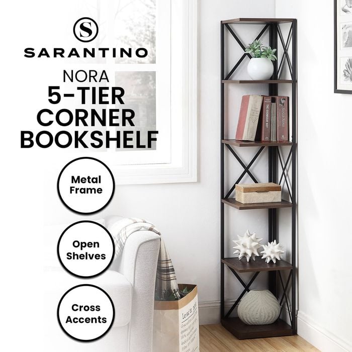 Bunnings corner shelving unit store