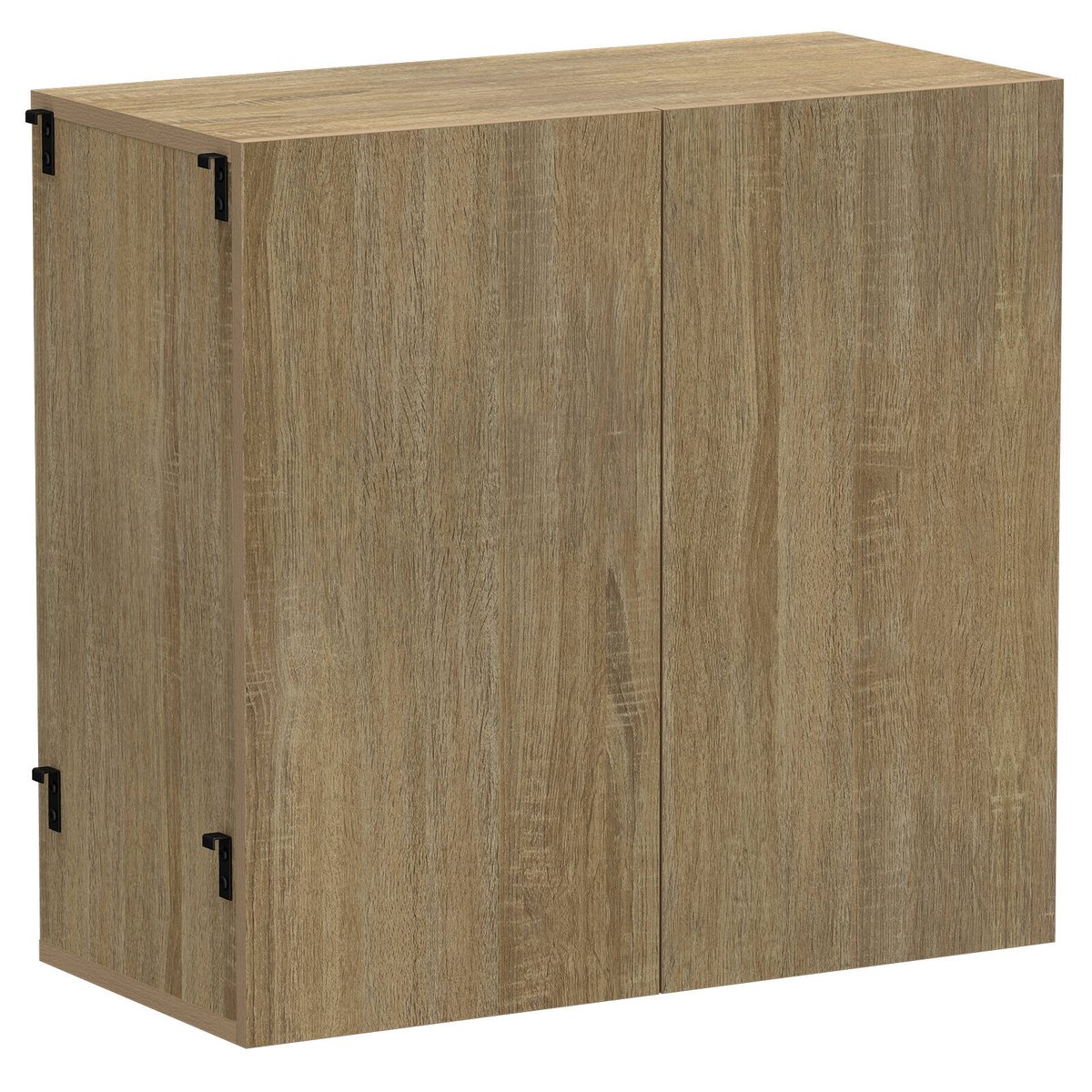 Flexi Storage Studio 760 x 720 x 360mm Oak Silhouette Large 2 Door ...