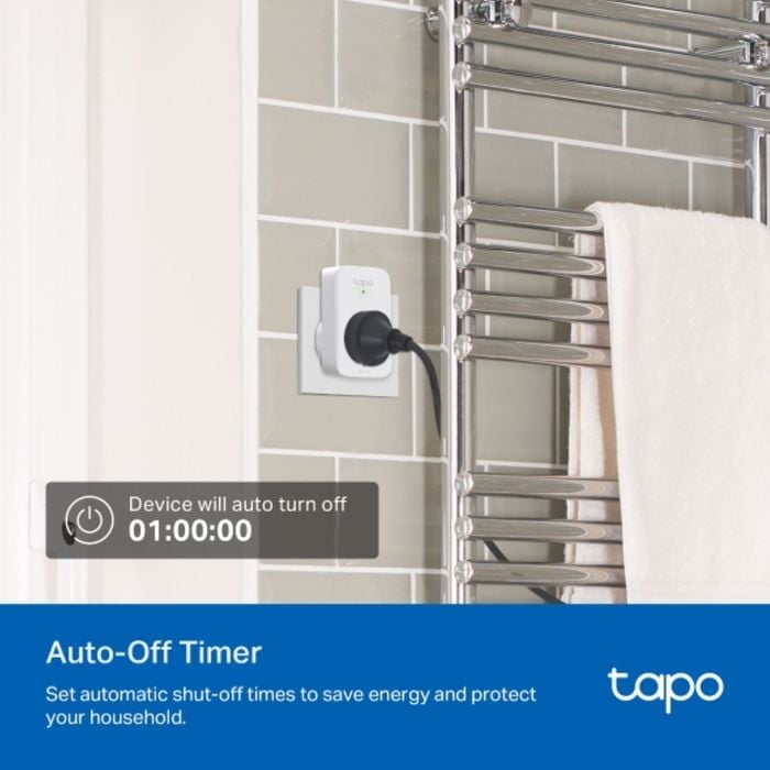 TP-Link Tapo P110M Energy Monitoring Smart Plug (Matter Compatible ...