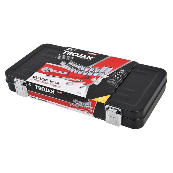 Trojan 30PC 3/8 Socket Set Tin - Bunnings New Zealand