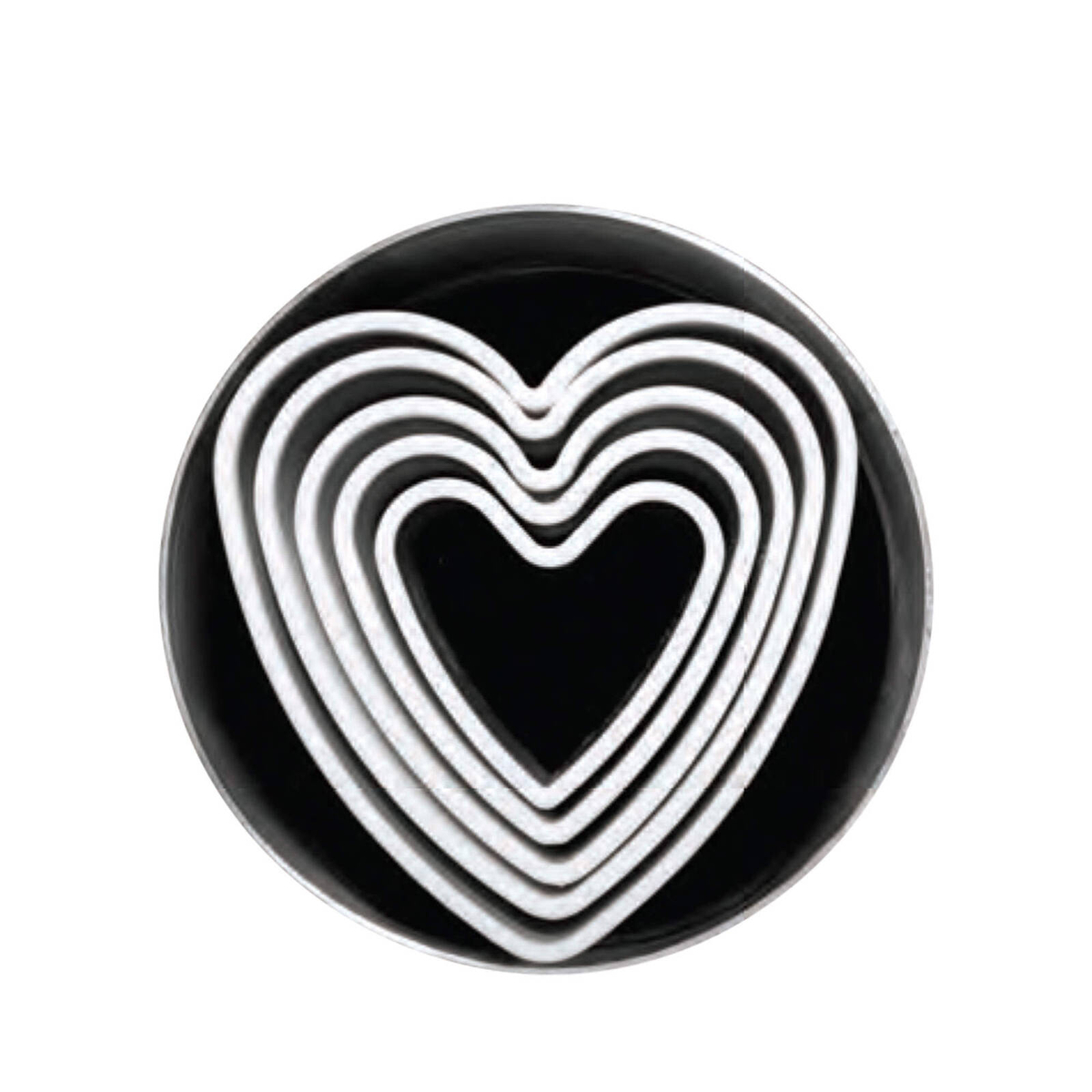 Loyal Heart Cookie Cutter Set 5pc - Bunnings Australia