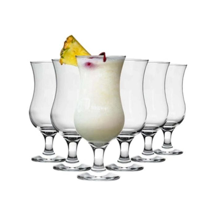 Fiesta Pina Colada Glasses 460ml - Set of 6 - LAV - Bunnings Australia