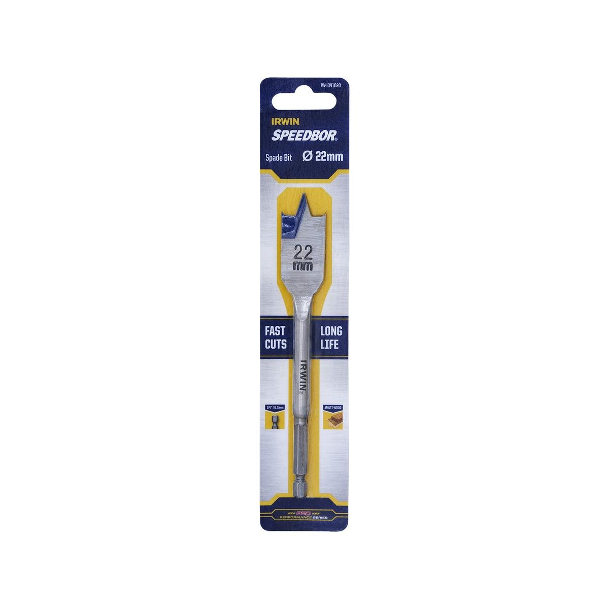 Irwin 22mm Speedbor Spade Bit - Bunnings New Zealand