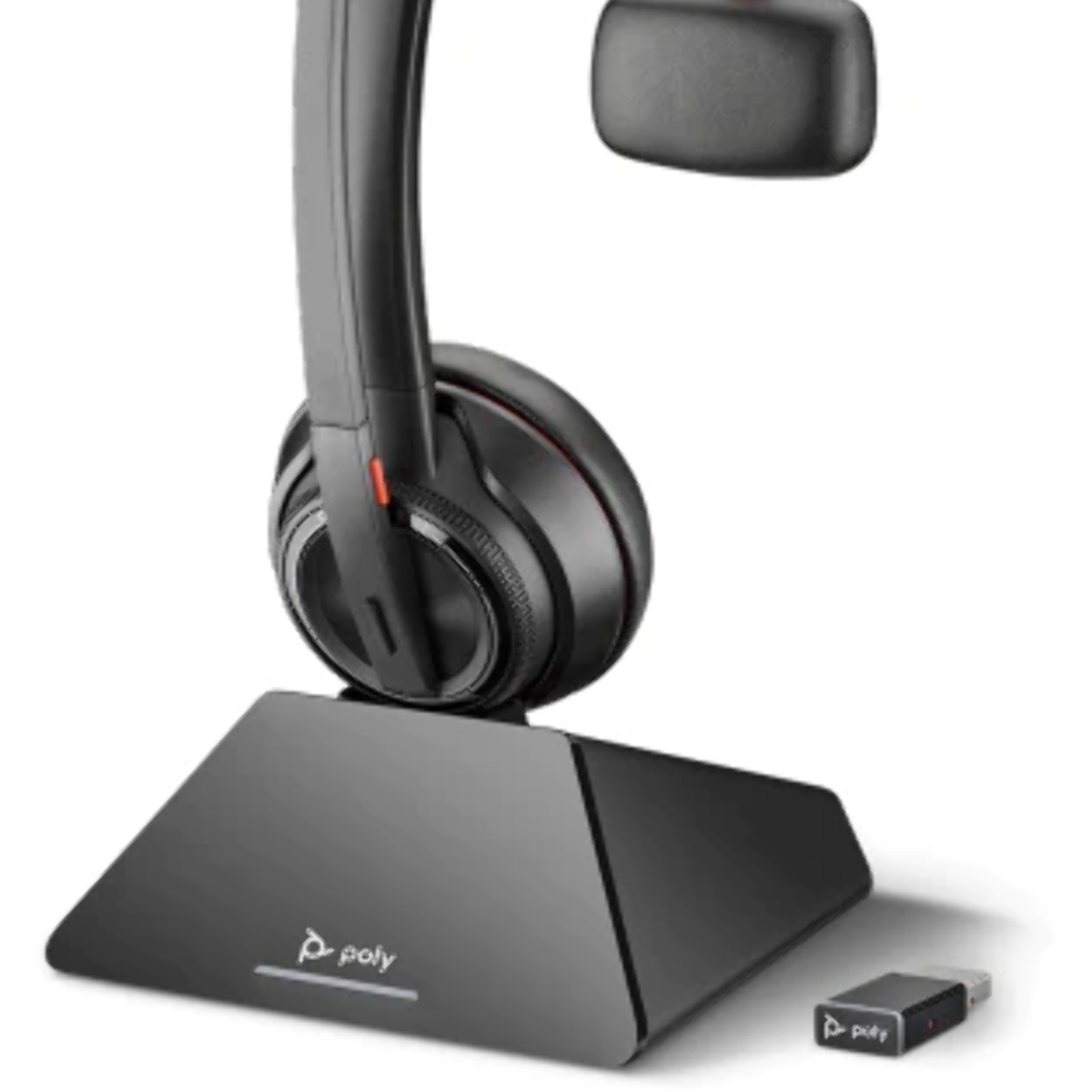 Poly Savi 8210 UC S8210 C USB-A D200 USB-A Oth Mono Headset -Black ...