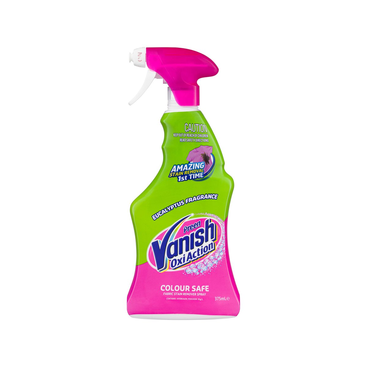Vanish Preen OxiAction 375mL Eucalyptus Fabric Stain Remover Spray ...
