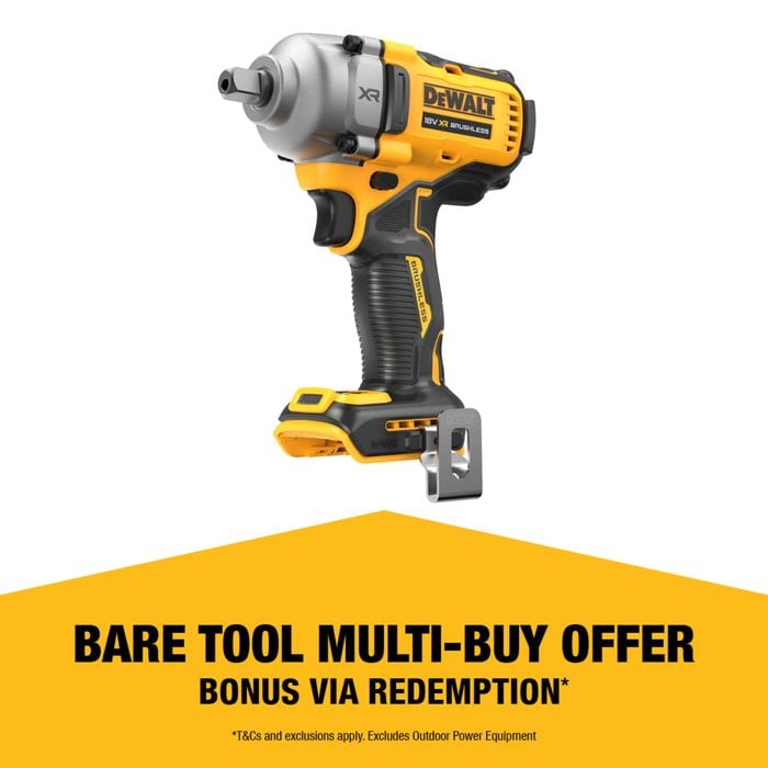DeWALT 18V 1 2 XR Brushless Detent Pin Impact Wrench DCF892N XJ Skin Only