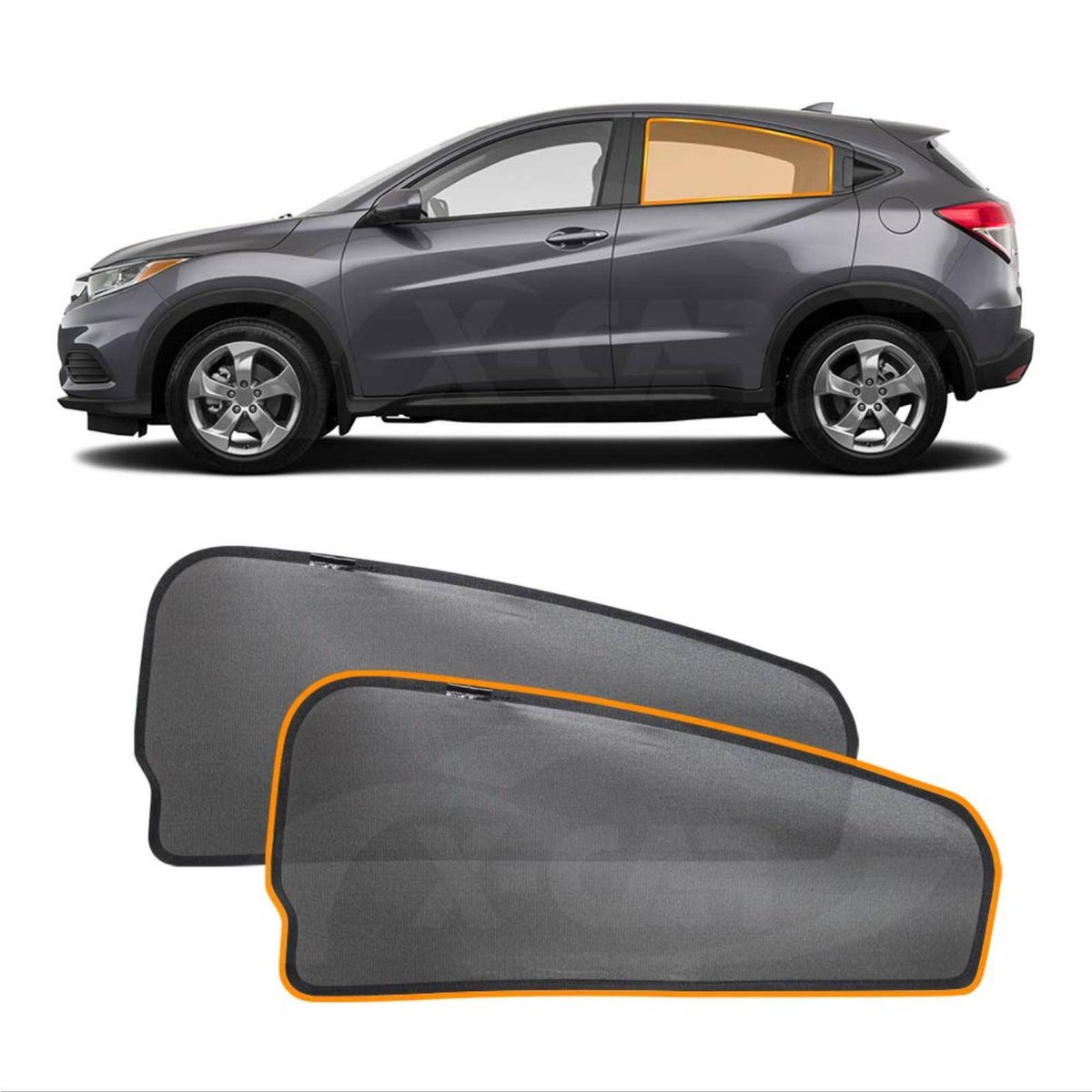 Rear Window Sun Shade for Honda HR-V HRV 2014-2021 Magnetic Car Sun ...