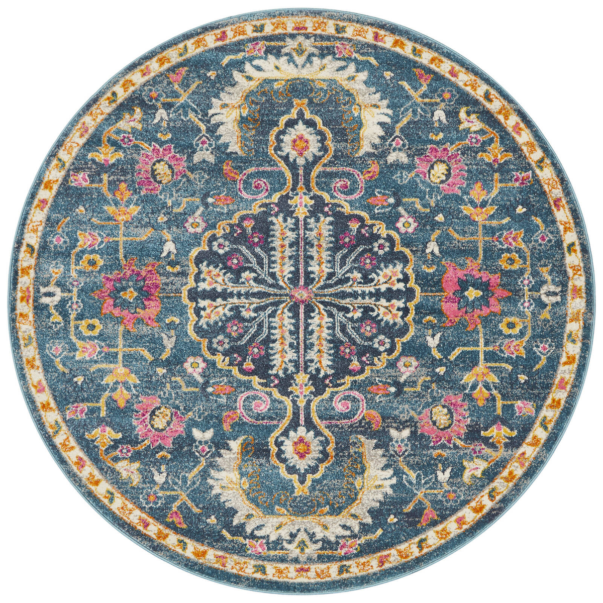Garden 209 Navy 150X150 Rug - Bunnings Australia